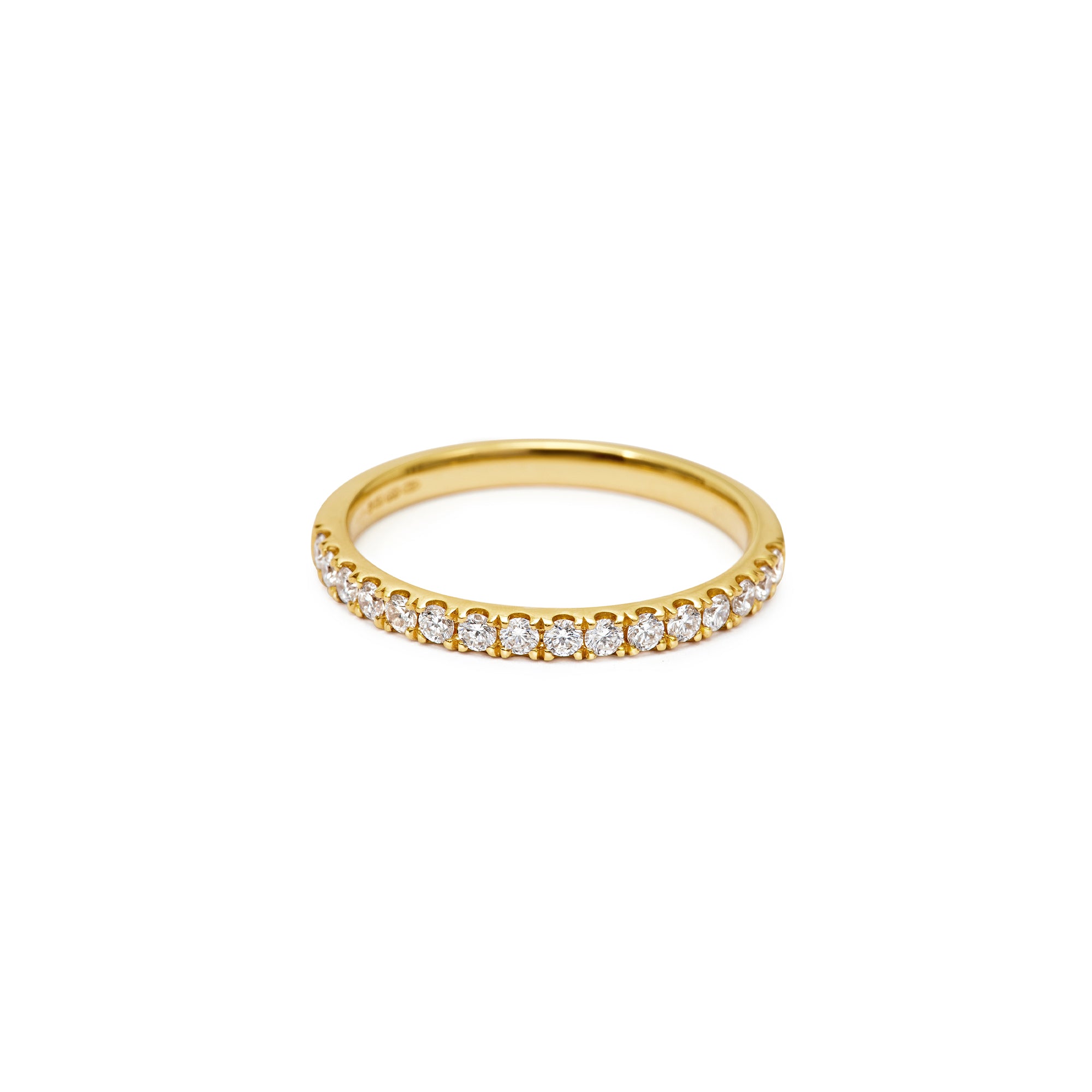 Castle Set Diamond Eternity Ring | Rings | Sophie Breitmeyer