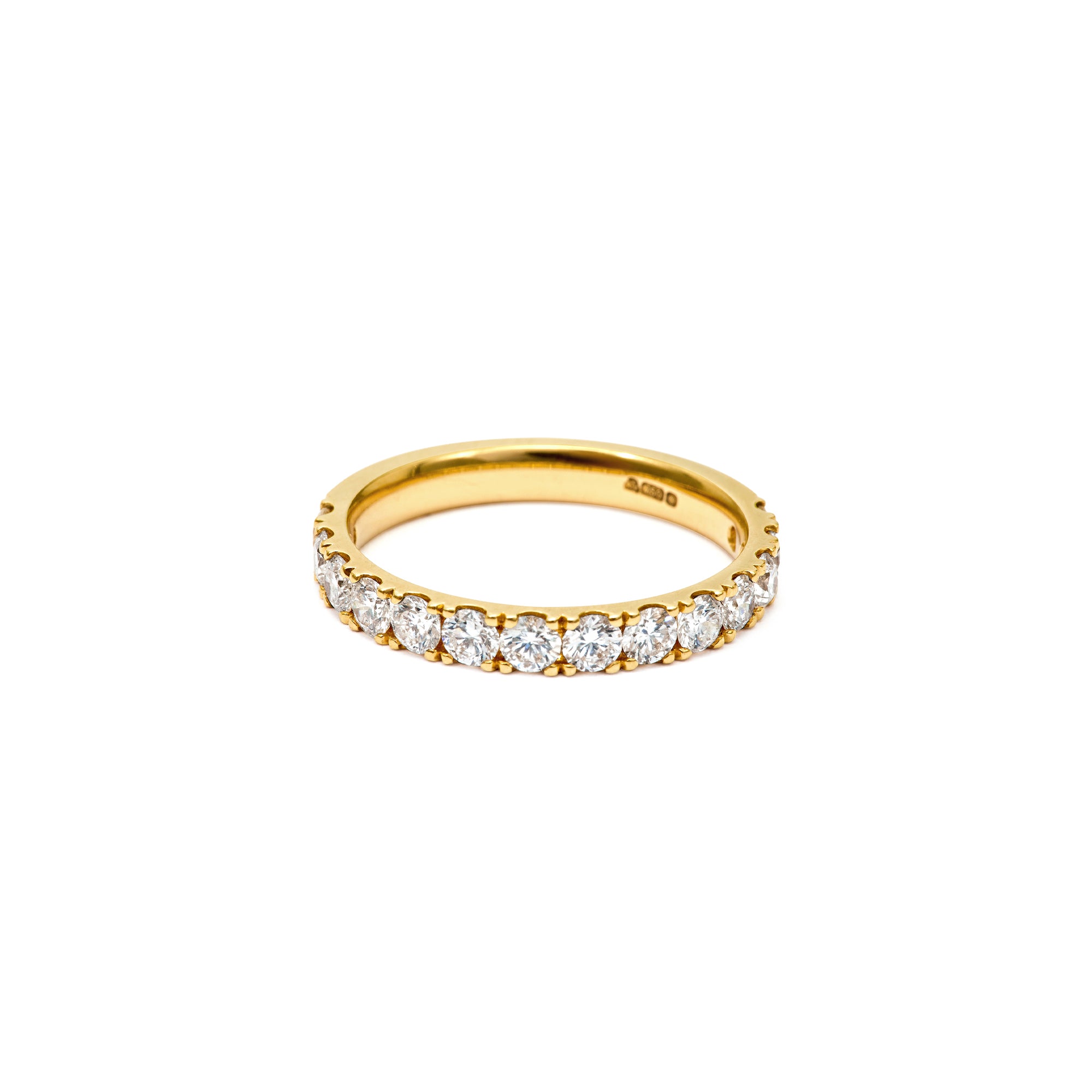 Castle Set Diamond Eternity Ring | Rings | Sophie Breitmeyer