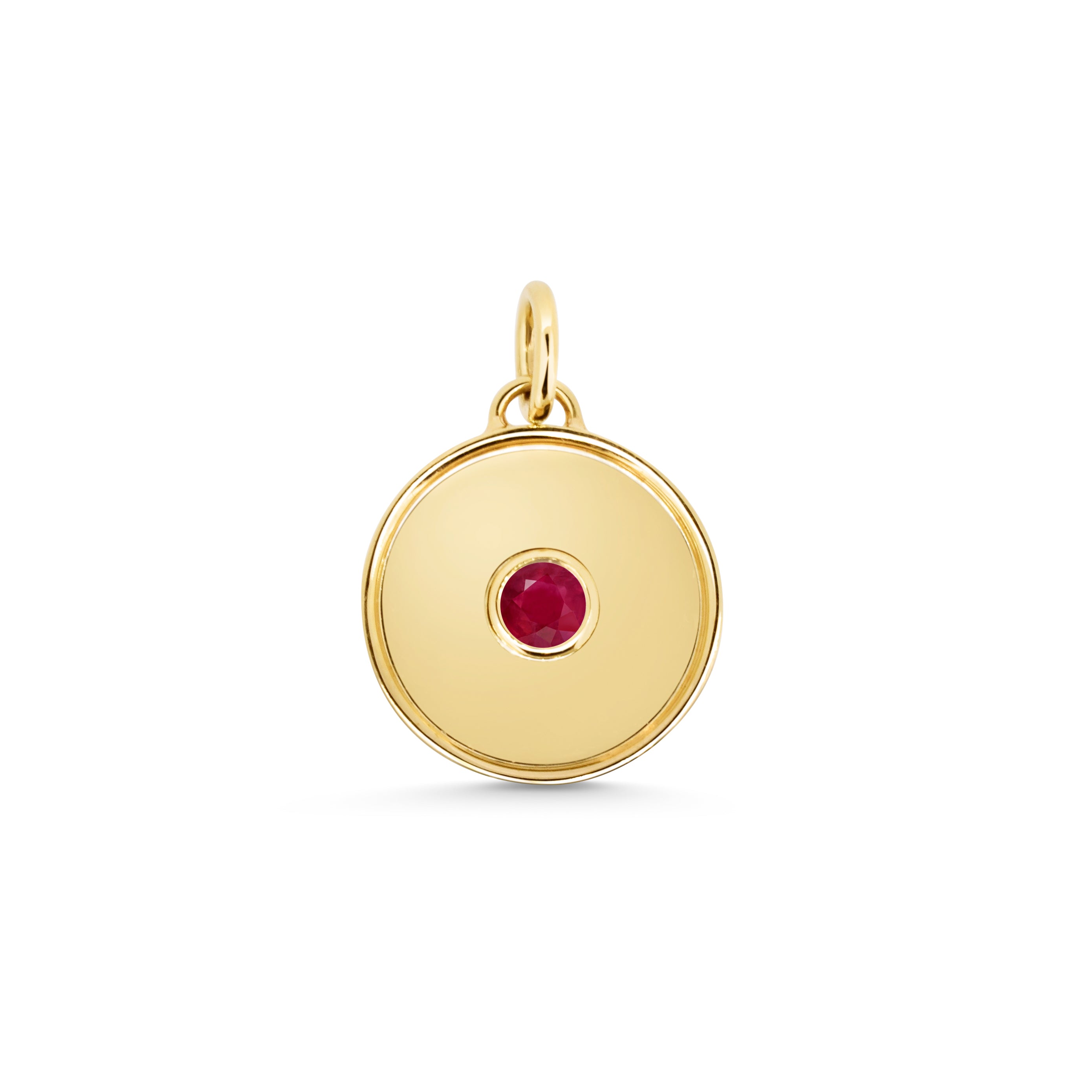 Birthstone Disc Pendant – Sophie Breitmeyer