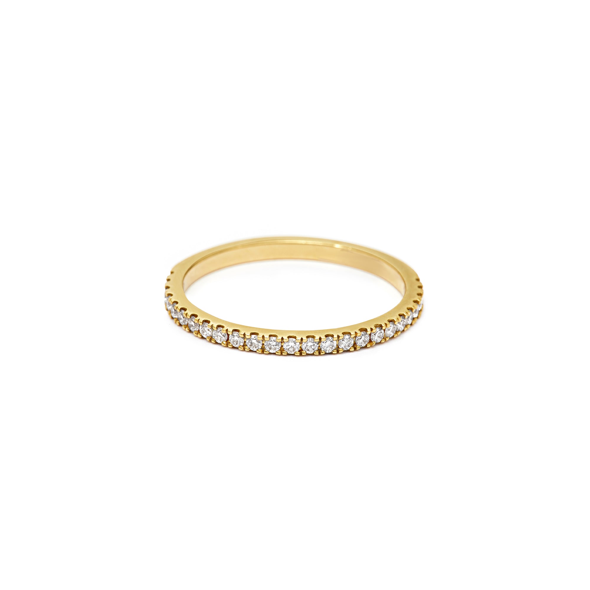 Castle Set Eternity Ring | Rings | Sophie Breitmeyer