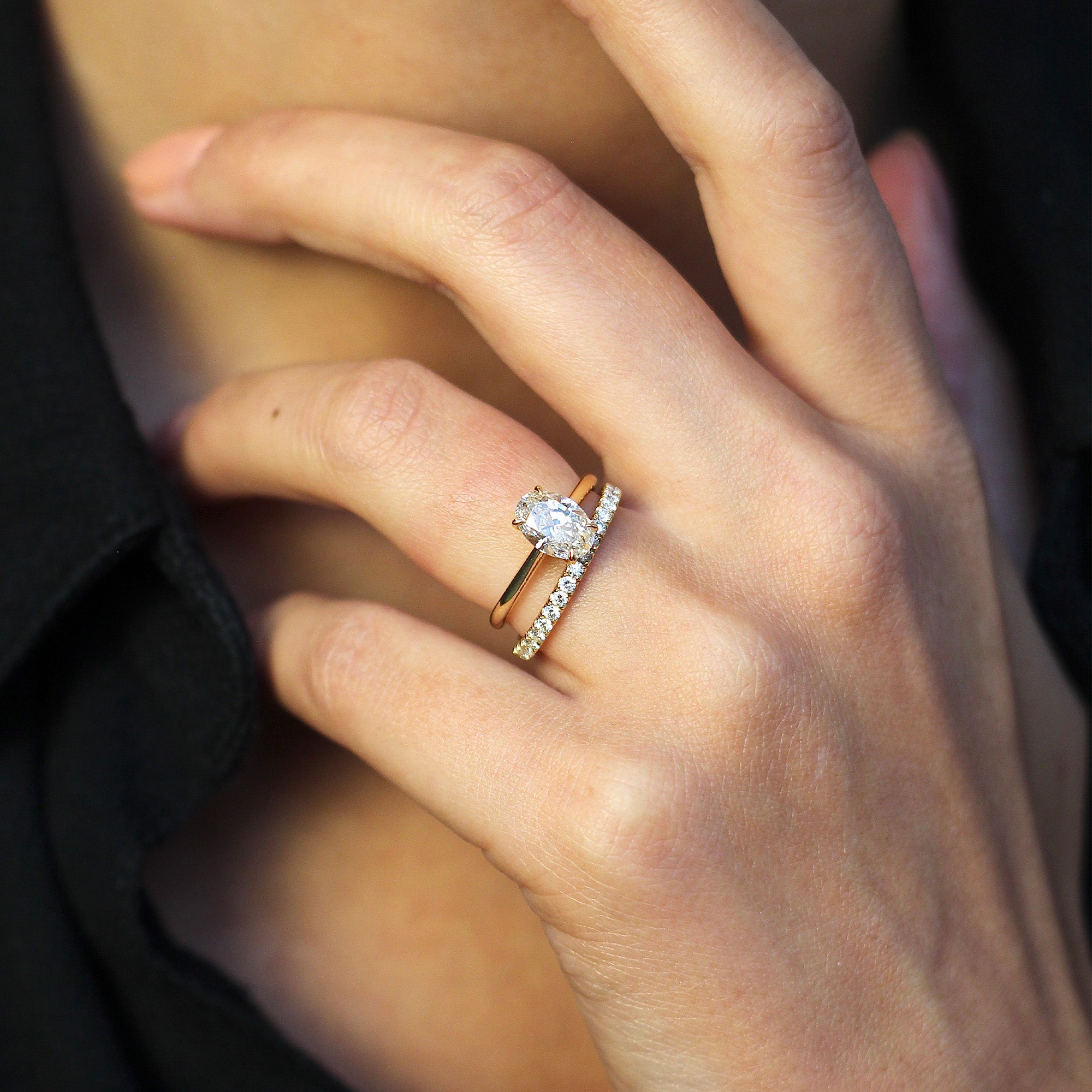 Castle Set Diamond Eternity Ring | Rings | Sophie Breitmeyer